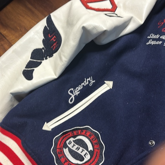 Superdry | Jackets & Coats | Superdry Osaka State Champs Varsity Jacket ...